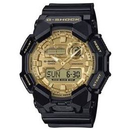 Chronograph Casio G-SHOCK, schwarz, Armbanduhren, Herren, Chronograph, Quarzuhr, Armbanduhr, Herrenuhr, analog, digital
