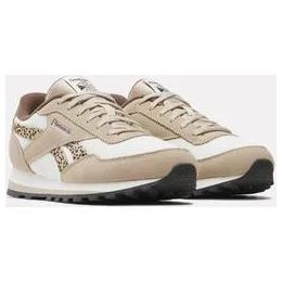 Sneaker Reebok CLASSIC "CLASSIC AZ", Damen, Gr. 39, chalk, classic beige, trek grau, Leder, Synthetik, Textil, Schuhe Sneaker