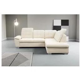 Ecksofa WERK2 "Bonny inkl. Kopfteilverstellung, Bettfunktion, Stauraum, Breite 265cm", natur, B:265cm H:103cm T:215cm, 90% Polyester, 10% Nylon, Sofas, Ecksofa, Komfortwunder mit Schlaffunktion, verstellbarem Kopfteil & Stauraum.