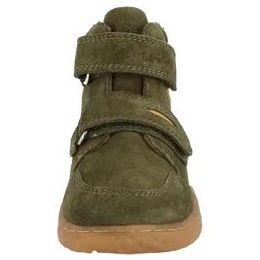Stiefel Lurchi "Lurchi Samu Barefoot", Jungen, Gr. 27, olive, Leder, Schuhe Stiefel