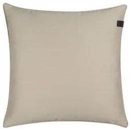 Sch&ouml;ner Wohnen Dekokissen "Soft", beige (sand, unifarben), B:45cm L:45cm, Baumwolle, Polyester, SCH&Ouml;NER WOHNEN-KOLLEKTION, Dekokissen_Sitzkissen_Kissenh&uuml;llen, 45x45 cm