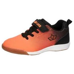 Hallenschuh Lico "Sportschuh Marlin VS", M&auml;dchen, Gr. 28, orange, Synthetik, Schuhe Hallenschuh