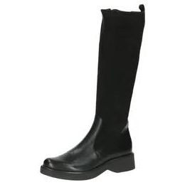 Stiefel Caprice "Caprice Stiefel Leder/Textil", Damen, Gr. 36, schwarz, Leder, Textil, Schuhe Stiefel