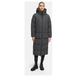 Winterjacke Marikoo "Honiaa", Damen, Gr. M, grau (anthrazit), Obermaterial: 100% Polyester; Futter: 100% Polyester; Wattierung: 100% Polyester; &Auml;rmelfutter: 100% Polyester, Jacken Winterjacke, mit Bel&uuml;ftungs&ouml;ffnungen am Jackensaum