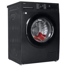 Samsung Waschmaschine "WW1EFG5U34A", Energieeffizienz: A (A-G), schwarz, B:60cm H:85cm T:55cm, Waschmaschinen, AI EcobubbleTM - Effizient und schonend waschen