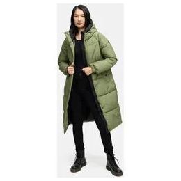 Winterjacke Marikoo "Yaskaa", Damen, Gr. M, olive leaf, Obermaterial: 100% Polyester; Futter: 100% Polyester; Wattierung: 100% Polyester; &Auml;rmelfutter: 100% Polyester, Jacken Winterjacke, mit praktischen Bel&uuml;ftungs&ouml;ffnungen am unteren Saum