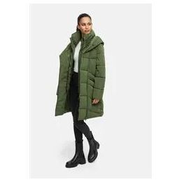 Winterjacke Marikoo "Virenaa", Damen, Gr. S, pine olive, Obermaterial: 100% Polyester; Futter: 95% Polyester, 5% Elasthan; Wattierung: 100% Polyester; &Auml;rmelfutter: 100% Polyester, Jacken Winterjacke, mit extra hohem Kragen und warmem Fleecefutter