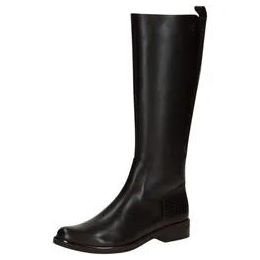 Stiefel Caprice "Caprice Stiefel Leder", Damen, Gr. 38, schwarz, Leder, Schuhe Stiefel