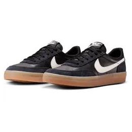 Sneaker Nike SPORTSWEAR "KILLSHOT 2 (GS)", Kinder, Gr. 37,5, schwarz, sail, gum gelb, Leder, Schuhe Sneaker, F&uuml;r Jugendliche