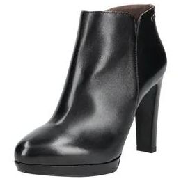 High-Heel-Stiefelette Nero Giardini "Nero Giardini Stiefelette Leder", Damen, Gr. 41, schwarz, Leder, Schuhe
