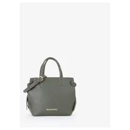Shopper Valentino BAGS "WIN RE", Damen, Gr. B/H/T: 27cm x 22cm x 11,5cm, khaki, Lederimitat, Taschen Shopper, Damen Umh&auml;ngetasche, Schultertasche, Tragetasche mit Logo