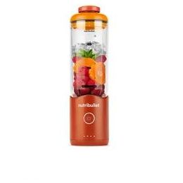 NUTRIBULLET Smoothie-Maker "NB Flex Portable NBP013OR", orange, B:8,2cm H:39cm T:8,2cm, Zerkleinerer