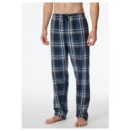 Pyjamahose Schiesser "Mix + Relax", Herren, Gr. 52, N-Gr, 914, sonstiges, Web, Obermaterial: 100% Baumwolle, bequem lang, Hosen Pyjamahose, funktionale Knopfleiste, Bindeband, seitliche Taschen