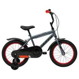 Kinderfahrrad Huffy "Pro Thunder" Gr. 27, grau, Fahrr&auml;der, Kinder, 26cm, 16 Zoll (40,64cm) hinten: 16 Zoll (40,64cm)