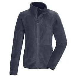 Fleecejacke Killtec "KOW 6 WMN KNTFLC JCKT", Damen, Gr. 38, nachtblau, Obermaterial: 100% Polyester;Obermaterial 2: 97% Polyester, 3% Elasthan, Jacken Fleecejacke, Damen Fleecejacke, Comfort-Stretch, Kinnschutz, verschlie&szlig;bare Taschen