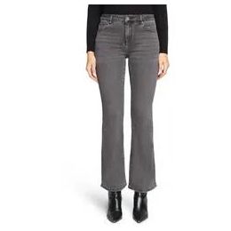 Bootcut-Jeans Betty Barclay "Damen mit Waschung", Damen, Gr. 44, Normalgr&ouml;&szlig;en, grau (grau denim), Denim/Jeans, Obermaterial: 56% Baumwolle, 30% Viskose, 12% Polyester, 2% Elasthan, Basic, slim fit, Jeans