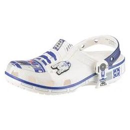 Clog Crocs "STAR WARSTM R2-D2 Kids Classic Clog", Kinder, Gr. 32, multifarben, CrosliteTM, Schuhe Clog, Fan Geschenk, Hausschuh mit 2 exklusiven JibbitzTM-Ansteckern