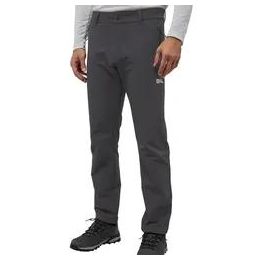 Outdoorhose Jack Wolfskin "ACTIVATE THERMIC PANTS M", Herren, Gr. 50, Normalgr&ouml;&szlig;en, phantom, Obermaterial: 52% Polyamid, 36% Polyester, 12% sonstige Fasern. Futter: 100% Polyester, Hosen Outdoorhose