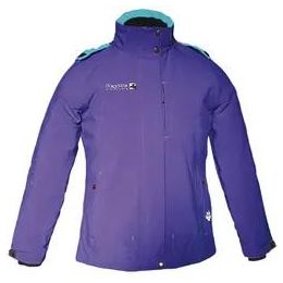 Winterjacke DEPROC ACTIVE "CAMROSE WOMEN", Damen, Gr. 40 (M), lila (violett), 96% Polyester; 4% Elasthan, mit verstellbarem Klettverschluss, Jacken Winterjacke, auch in Gro&szlig;en Gr&ouml;&szlig;en erh&auml;ltlich