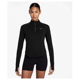 Lauftop Nike "W NK TEMPO DF HZ TP", Damen, Gr. M, schwarz, reflec, Obermaterial: 100% Polyester, Tops
