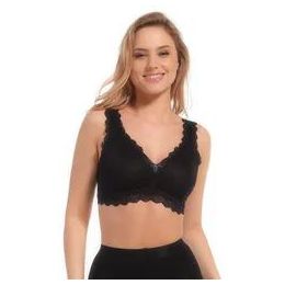 Bustier MAGIC BODYFASHION, Damen, Gr. M, N-Gr, schwarz, Obermaterial: 70% Polyamid, 30% Elasthan, BHs Bustier, Nahtlose Verarbeitung f&uuml;r ein unsichtbares Aussehen