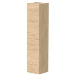 Hochschrank Welltime "Gama", light oak, B:35cm H:160cm T:35cm, MDF, Schr&auml;nke, Hochschrank, Breite 35 cm, H&ouml;he 160 cm, FSC zertifiziert