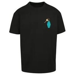 T-Shirt "Upscale by Mister Tee Unisex California Motel Oversize Tee", Damen, Gr. L, schwarz, 100% Baumwolle, UPSCALE BY Mister Tee, unifarben, oversize, Rundhals, Shirts T-Shirt