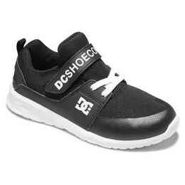 Sneaker DC Shoes "Heathrow Prestige Ev", Kinder, Gr. 13,5(31), schwarz-wei&szlig; (schwarz, wei&szlig;), Obermaterial:Obermaterial: Textil (Mmf), Futter: Textil, Laufsohle: EVA;, Schuhe Sneaker