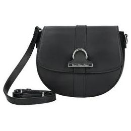 Umh&auml;ngetasche Nero Giardini "Nero Giardini Taschen Leder", Damen, Gr. onesize, schwarz, Leder, Taschen Umh&auml;ngetasche