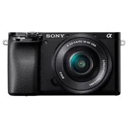 Sony Kompaktkamera "Alpha 6100 APS-C", schwarz, B:12cm H:6,69cm T:5,94cm, Fotokameras