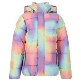 Steppjacke ZIGZAG "Mio", Kinder, Gr. 92, rosa, 100% Polyester, bedruckt, mehrfarbig, normal, ohne Ausschnitt, Jacken Steppjacke, in wasserfester Qualit&auml;t