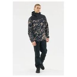 Outdoorjacke WEATHER REPORT "Delton", Herren, Gr. XXL, gr&uuml;n, olivgr&uuml;n, 90% Polyester, 10% Elasthan, bedruckt, normal, ohne Ausschnitt, Jacken Outdoorjacke, mit atmungsaktiver und winddichter Funktion
