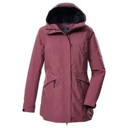 Parka Killtec "KOW 19 WMN PRK", Damen, Gr. 44, pflaume, Obermaterial: 100% Polyester;Futter: 100% Polyester;F&uuml;llung: 100% Polyester, Jacken Parka, Wasserdichter, atmungsaktiver Damenparka mit verstellbarer Kapuze