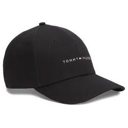 Baseball Cap Tommy Hilfiger "TH FOUNDATION HCT 6 PANEL", Herren, schwarz, Obermaterial: 100% Baumwolle, Caps