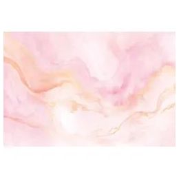 A.S. Cr&eacute;ation Vliestapete A.S. CR&Eacute;ATION "Marmor-Tapete Aquarelloptik Rosa Apricot Pastell", gold, B:2,5m H:0,02m L:3,75m, Vlies, Tapeten