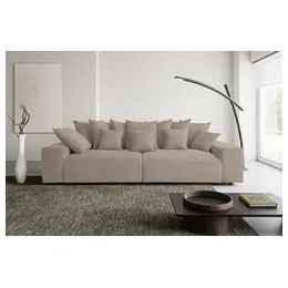 Big-Sofa WERK2 "Maxi B, Mega Sofa mit viel Platz, Breite 290 cm, pflegeleichte Bez&uuml;ge", beige, B:290cm H:78cm T:132cm, 90% Polyester, 10% Nylon, Sofas, Big-Sofa, Maximaler Kuschelkomfort: XXL-Sofa mit 78 cm Sitztiefe & 12 Kissen
