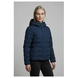 Steppjacke CMP "WOMAN JACKET FIX HOOD", Damen, Gr. 38, blau ink, Obermaterial: 100% Polyester. Futter: 100% Polyester. Wattierung: 100% Polyester, Jacken Steppjacke, mit fester Kapuze, w&auml;rmend, winddicht, wasserabweisend, &Uuml;bergangsjacke