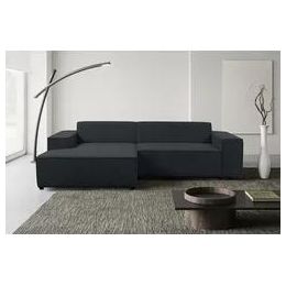 Ecksofa WERK2 "Trento, elegant & zeitlos, Breite 268cm, pflegeleichte Bez&uuml;ge, L-Form", anthrazit, B:268cm H:70cm T:163cm, 100% Polyester, Sofas, Ecksofa, Trento &ndash; Sofa mit Eleganz, Komfort und klaren Linien f&uuml;r jeden Raum