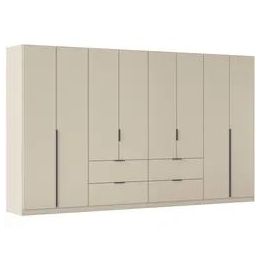 Dreht&uuml;renschrank OTTO HOME "Kleiderschrank Schrank Garderobe AGORDO mit Dekor- oder Hochglanzfront", beige (beige (champagner)), B:360cm H:210cm T:54cm, Holzwerkstoff, Schr&auml;nke, Dreht&uuml;renschrank, mit Au&szlig;enschubk&auml;sten, in 7 Breiten und 2 H&ouml;hen MADE IN GERMANY