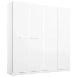 Dreht&uuml;renschrank Rauch "Kleiderschrank Schrank Garderobe Garderobenschrank Stauraumwunder MODI", wei&szlig;, B:181cm H:210cm T:54cm, Holzwerkstoff, Schr&auml;nke, Dreht&uuml;renschrank, optional mit Spiegel MADE IN GERMANY