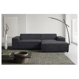 Ecksofa WERK2 "Trento, elegant & zeitlos, Breite 268cm, pflegeleichte Bez&uuml;ge, L-Form", anthrazit, B:268cm H:70cm T:163cm, 90% Polyester, 10% Nylon, Sofas, Ecksofa, Trento &ndash; Sofa mit Eleganz, Komfort und klaren Linien f&uuml;r jeden Raum