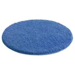 Badematte OTTO HOME "Inga, Badezimmer Teppich, Badvorleger" Gr. 7, blau, H:20mm, Polyester, Badematten, Badematte, Badteppich, unifarben, weich, als halbrund und rechteckig erh&auml;ltlich