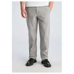 Chinos LINDBERGH "Chino Relaxed Loose Fit", Damen, Gr. XL, lt grau, Obermaterial: 98% Baumwolle, 2% Elasthan, unifarben, relaxed fit, Hosen