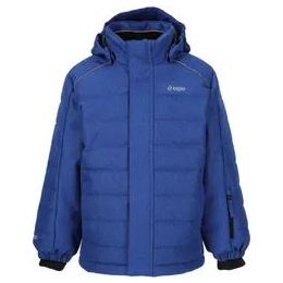 Skijacke ZIGZAG "Nino", Jungen, Gr. 110, royalblau, 100% Polyester, unifarben, normal, ohne Ausschnitt, Jacken Skijacke, im gesteppten Design mit wasserdichter Qualit&auml;t