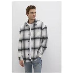 Langarmhemd Mavi "CHECK SHIRT", Herren, Gr. S, US-Gr&ouml;&szlig;en, turtledove check, 48% Acryl, 26% Polyester, 20% Baumwolle, 6% Viskose, kariert, oversize normal, eng normaler Saum, Hemden, Karo Overshirt