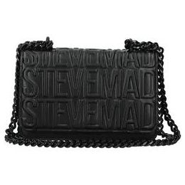 Umh&auml;ngetasche Steve Madden "Steve Madden Taschen Lederimitat", Damen, Gr. onesize, schwarz, schwarz, Lederimitat, Taschen Umh&auml;ngetasche