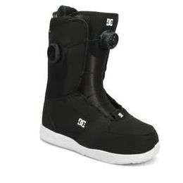 Snowboardboots DC Shoes "Lotus" Gr. 7,5, schwarz-wei&szlig; (schwarz, wei&szlig;), Schuhe, Damen, 7,5(38,5), 82.19% Synthetikmaterial, 17.81% Textil