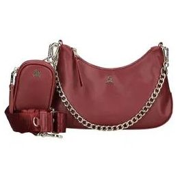 Umh&auml;ngetasche Steve Madden "Steve Madden Taschen Lederimitat", Damen, Gr. onesize, cherry, Lederimitat, Taschen Umh&auml;ngetasche