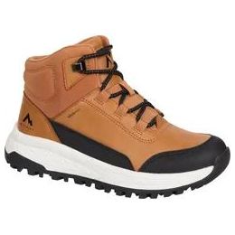 Winterstiefel MCKINLEY "KI.-APR&Egrave;S-STIEFEL RANGER MID AQX J", Damen, Gr. 39, braun light, wei&szlig;, bl, Synthetik, Schuhe Winterstiefel, Winterschuhe, Winterboots, Snowboots, wasserdicht