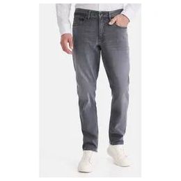 5-Pocket-Jeans Stooker Men "Glendale Season Slim Straight Fit Jeans", Herren, Gr. 34, L&auml;nge 34, grau (grau used), Denim/Jeans, 98% Baumwolle, 2% Elasthan, eng lang, Jeans 5-Pocket-Jeans, Slim Straight Fit Casual Clean Wash Denim Jeans f&uuml;r Herren